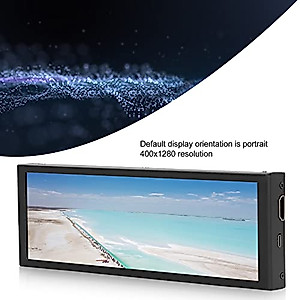 Hilitand PC Case Secondary Screen 7.9in TFT LCD Portable Monitor for Computer Laptop(Without USB)