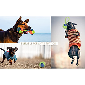 YOOCIZ Tough Dog Toys for Aggressive Chewers, Large Dog Toys with Larger Knot Rope Toys Interactive Dog Chew Toy for Small, Medium & Large Breed…