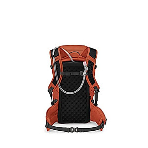 Osprey Skarab 30L Men's Hiking Backpack with Hydraulics Reservoir, Firestarter Orange, One Size