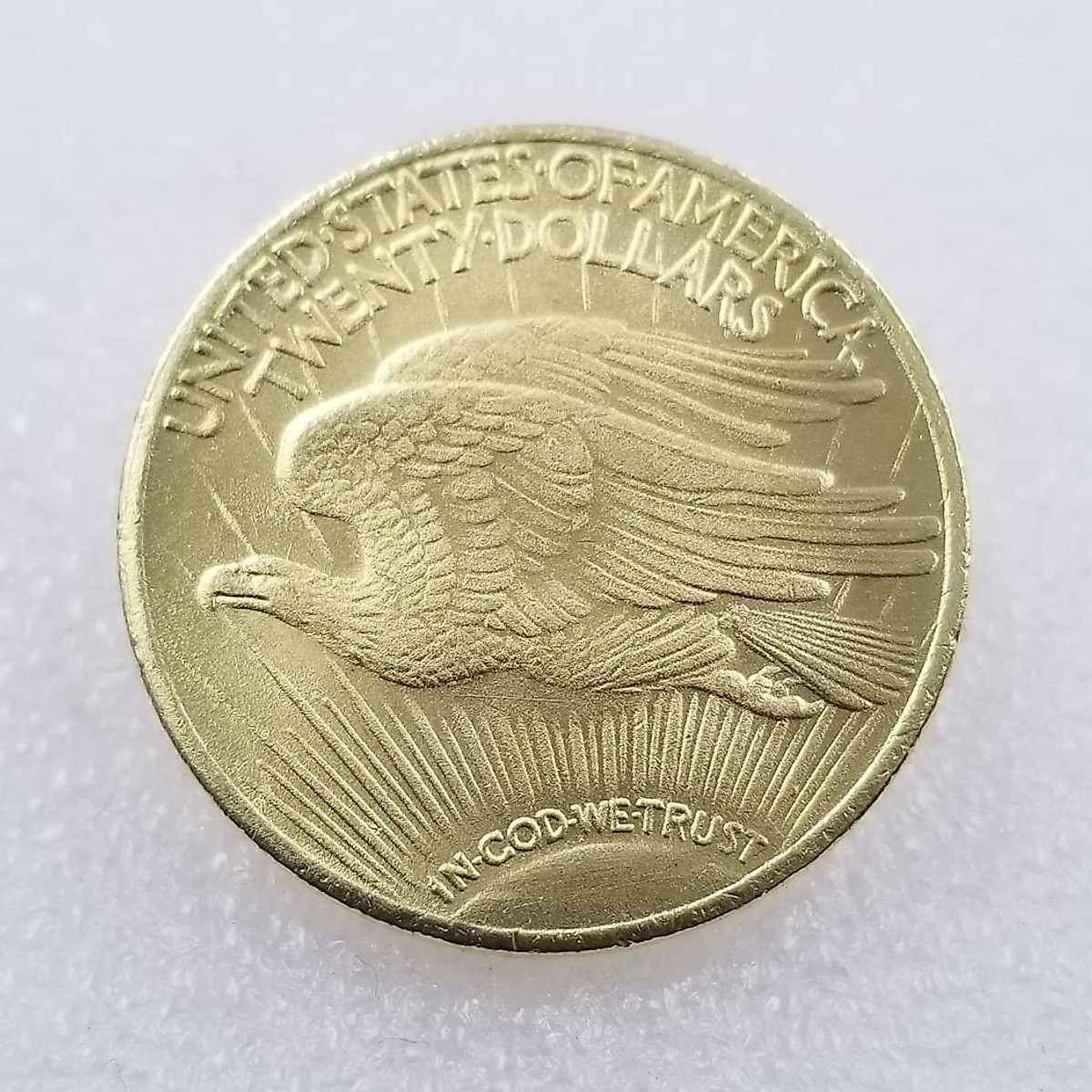 Kocreat Copy 1927-D Double Eagle Liberty Gold Coin Twenty Dollars-USA Souvenir Coin Lucky Coin Morgan Dollar Replica Collection
