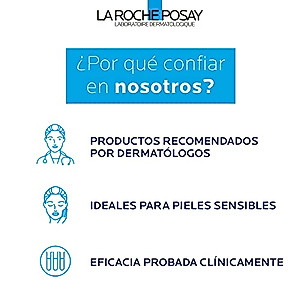 La Roche-Posay Effaclar Deep Cleansing Foaming Facial Cleanser, Cream Cleanser for Sensitive Skin, Daily Face Wash for Oily Skin and Acne Prone Skin to Minimize Look of Pores