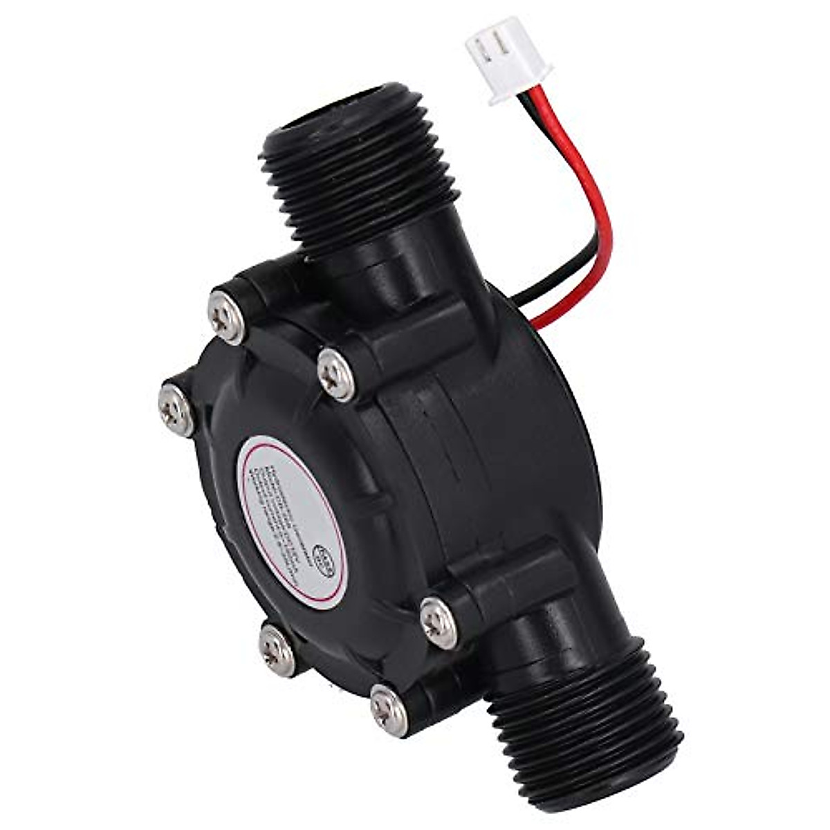 Mini Water Turbine Electric Generator, Hydro Power Converter Brushless Electricity Generator, 12V DC Output Hydroelectric Power Supply for Shower Light Outdoor Camping