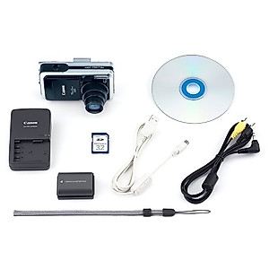 Canon Powershot S80 8MP Digital Camera with 3.6x Wide Angle Optical Zoom