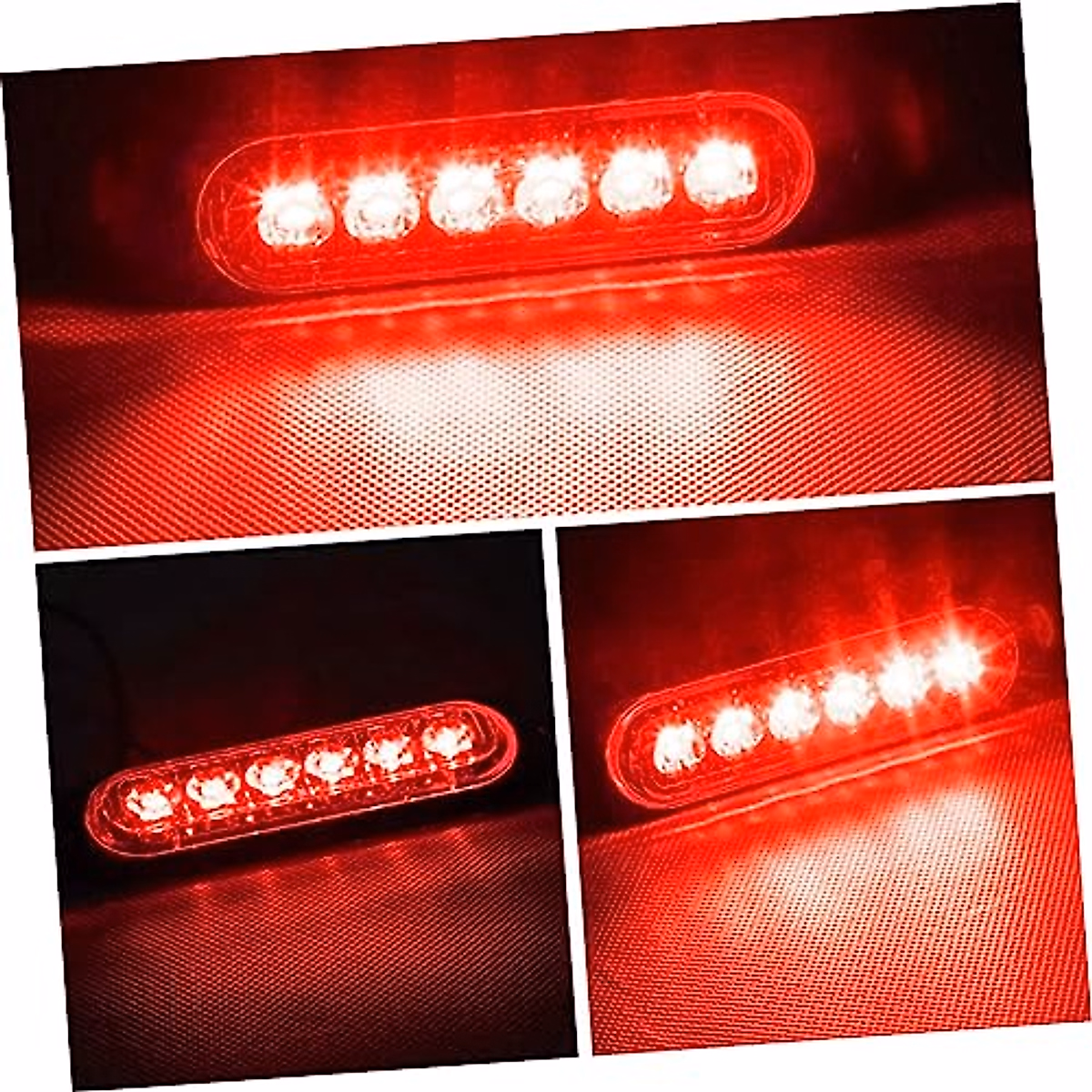 SUPVOX 2pcs marker lights for trucks trailer side marker lights Light for Truck Light for Camper police light bar LED trailer marker lights LED trailer lights headlights car abs