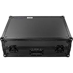 Odyssey Cases Denon Prime 2 Glide StyleTM Black Flight Case with 1U Rack Space.