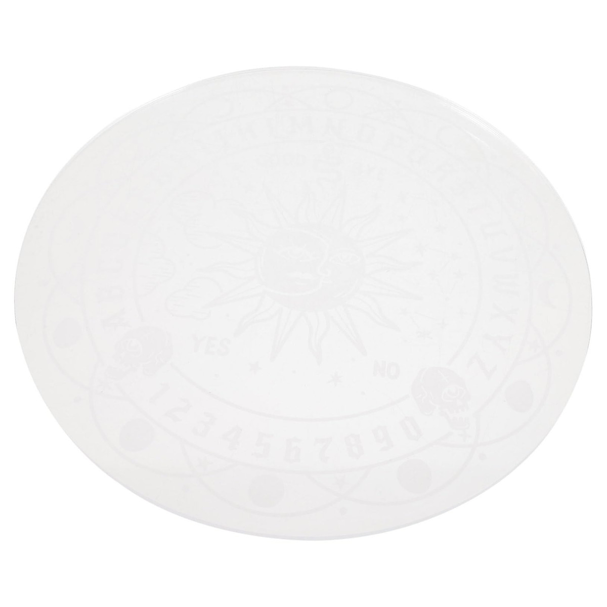 DOITOOL 4pcs Pendulum Dashboard Decision Making Office Decoration Acrylic Material Acrylic Divination Board Divination Board Ornament Table Divination Board Divination Accessory