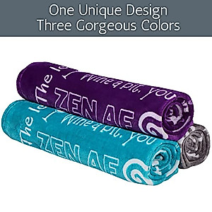 FILO ESTILO Funny Get Well Soon Gifts for Women or Men, Funny Healing Blanket, Post Surgery Gifts, Fun Recovery Presents for Sick Friends, Cheer Up and Feel Better Gifts for Women (Grey)