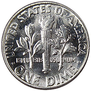1959 Roosevelt Dime BU Uncirculated Mint State 90% Silver 10c US Coin