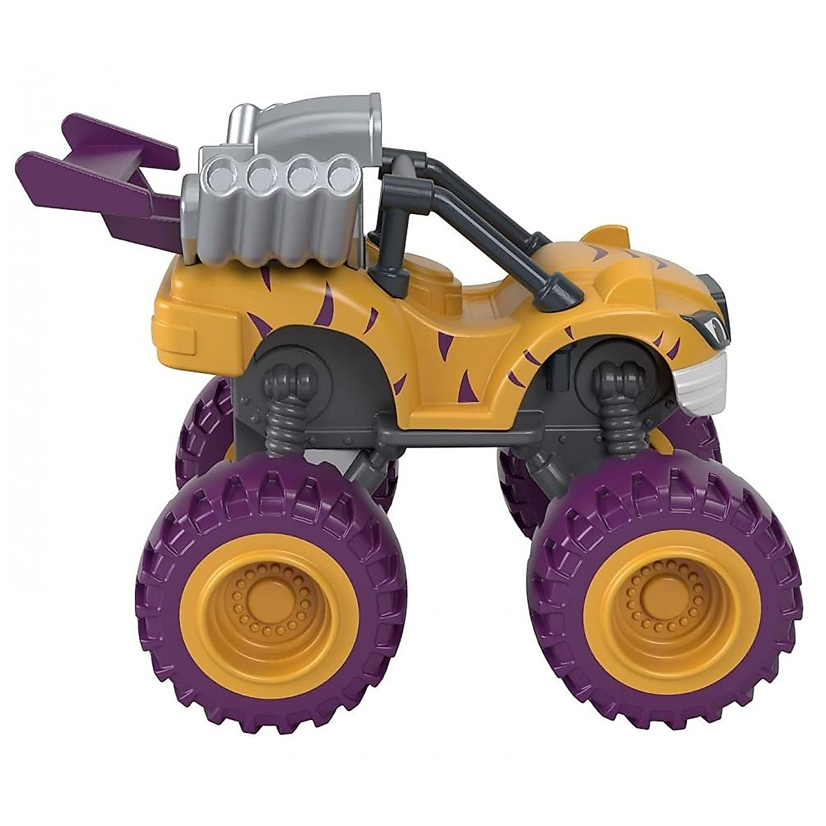 Blaze and The Monster Machines GWX79 Metal Vehicle Monster Engine Stripes Die-Cast New