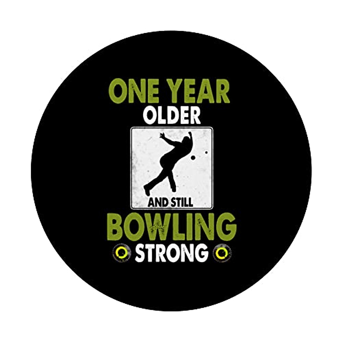 Lawn Bowls Birthday Idea For Women & Funny Lawn Bowling PopSockets Swappable PopGrip