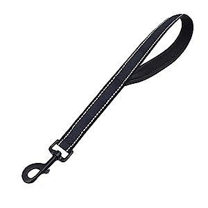 CHMETE Short Dog Leash Heavy Duty Dog Leash with Comfortable Padded Handle Reflective Training Dog leashes for Medium Large Dogs Up to 80lbs