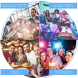 Honeydak 4 Pcs Light up Plastic Martini Cocktail Glasses LED Flashing Martini Drinking Margarita Wine Glasses Acrylic Glow in The Dark Cups for Wedding Birthday Party Favors