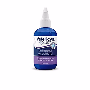 Vetericyn Plus Ophthalmic Eye Gel for Horses | Eye Ointment Alternative to Lubricate and Relieve Horse Eye Irritations, Safe for All Animals. 3 ounces