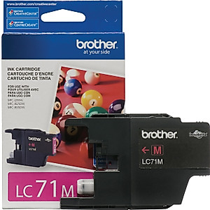 Brother Printer LC71M Standard Yield Magenta Ink
