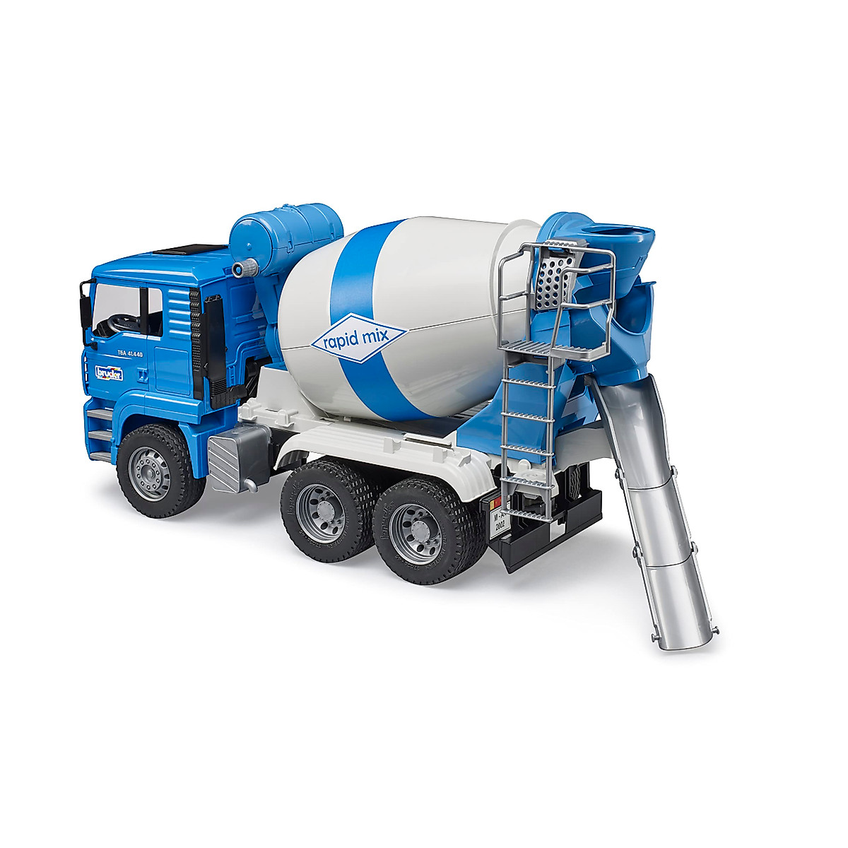 Bruder 02744 MAN Cement Mixer Realistic Construction Truck for Pretend Play