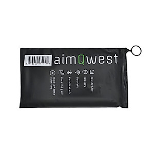 AIMQWEST Faraday Shield - 8"x4" Carbon Fiber Phone Case for EMP, RFID, & Signal Blocking - Ultimate Privacy & Security