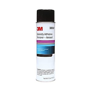 3M Specialty Adhesive Remover, 38987, Solvent-Based, Removes Reactive Adhesives, 15 fl oz