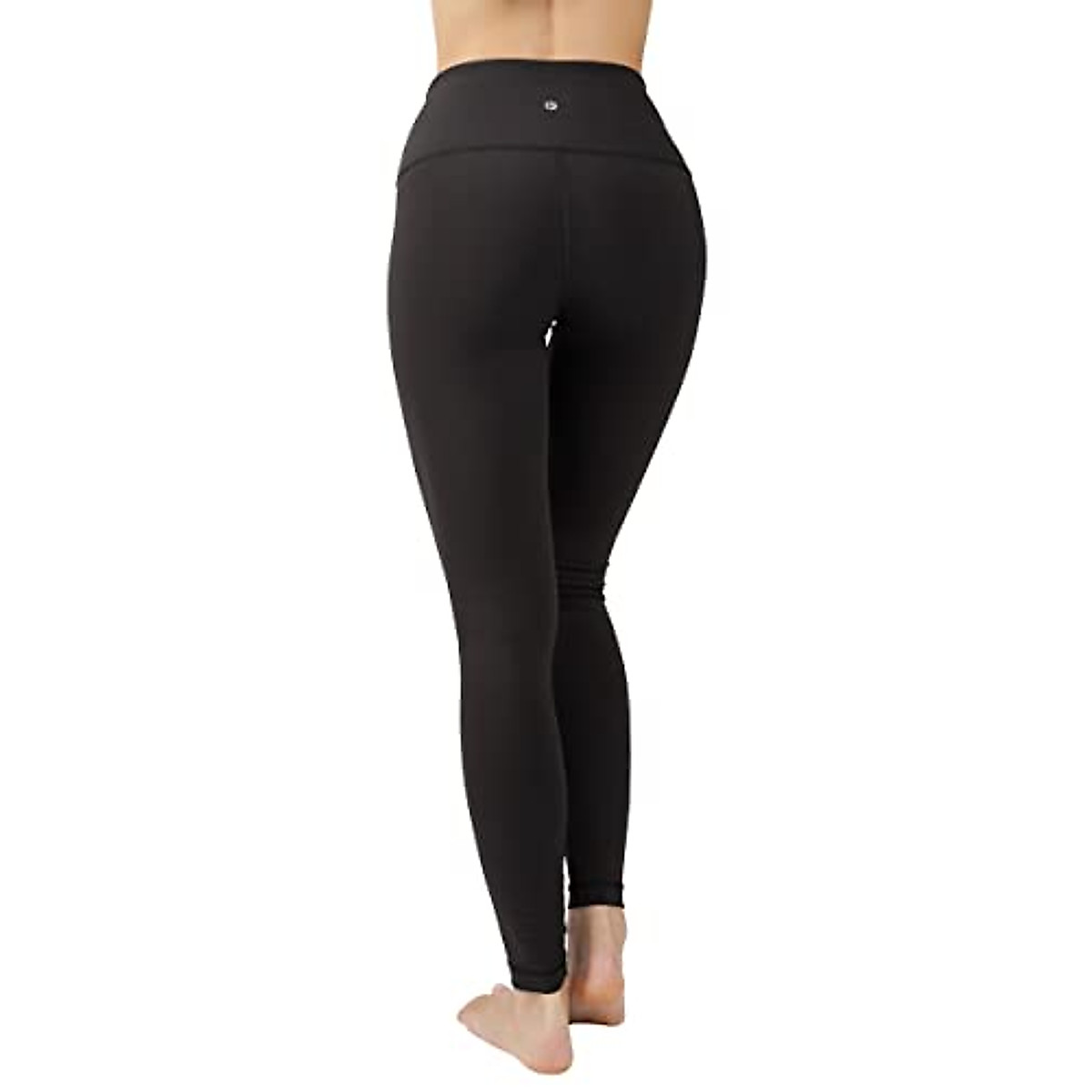 90 Degree by Reflex Squat Proof High Waist Interlink Leggings for Women - Black - Medium