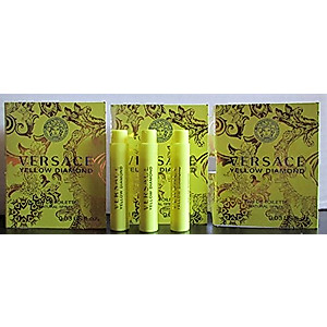 VERSACE Yellow Diamond Eau de Toilette Samples (3 vials)