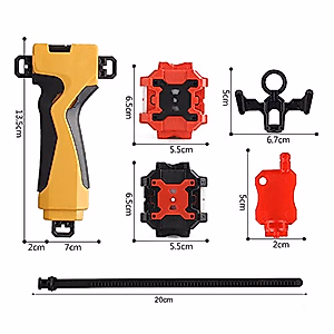 Battling Burst Game Tops Starter 4 in 1 Set (Genesis Valtryek;God Starter Drain Fafnir.8NT;Starter Nightmare Longinus. Ds;Spriggan Requiem .0.Zt)