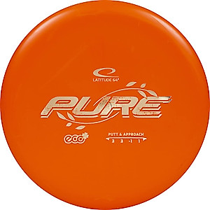 Latitude 64 Eco Zero Pure Putt & Approach Golf Disc [Colors May Vary] - 173-176g