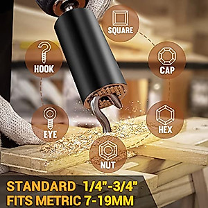 Stocking Stuffers for Men Keychain Multitool - Key Shaped Pocket EDC Tool Christmas Gifts for Men Women Dad Adult Husband Super Universal Socket Tool Gifts for Men, Christmas Stocking Stuffers for Hus