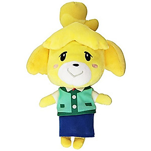 Little Buddy USA Animal Crossing New Leaf Isabelle/Shizue 8"" Plush, Multi-Colored, Standard (1307)