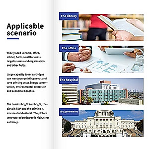 URAN ETECHWORK Compatible TN760 TN760 TN 760 Toner Cartridge Replacement for Brother MFCL2750DWXL DCPL2550DW Black,1Pack