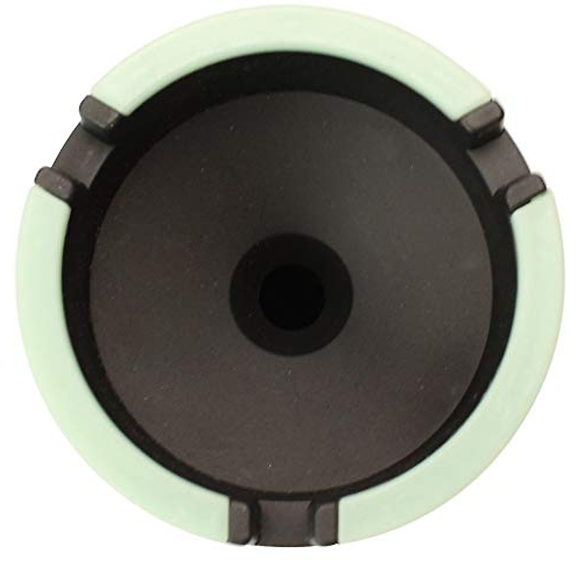 VIP Home Essentials Stub Out Glow in The Dark And Non-Glow - Butt Bucket Ashtray (Black, Regular)