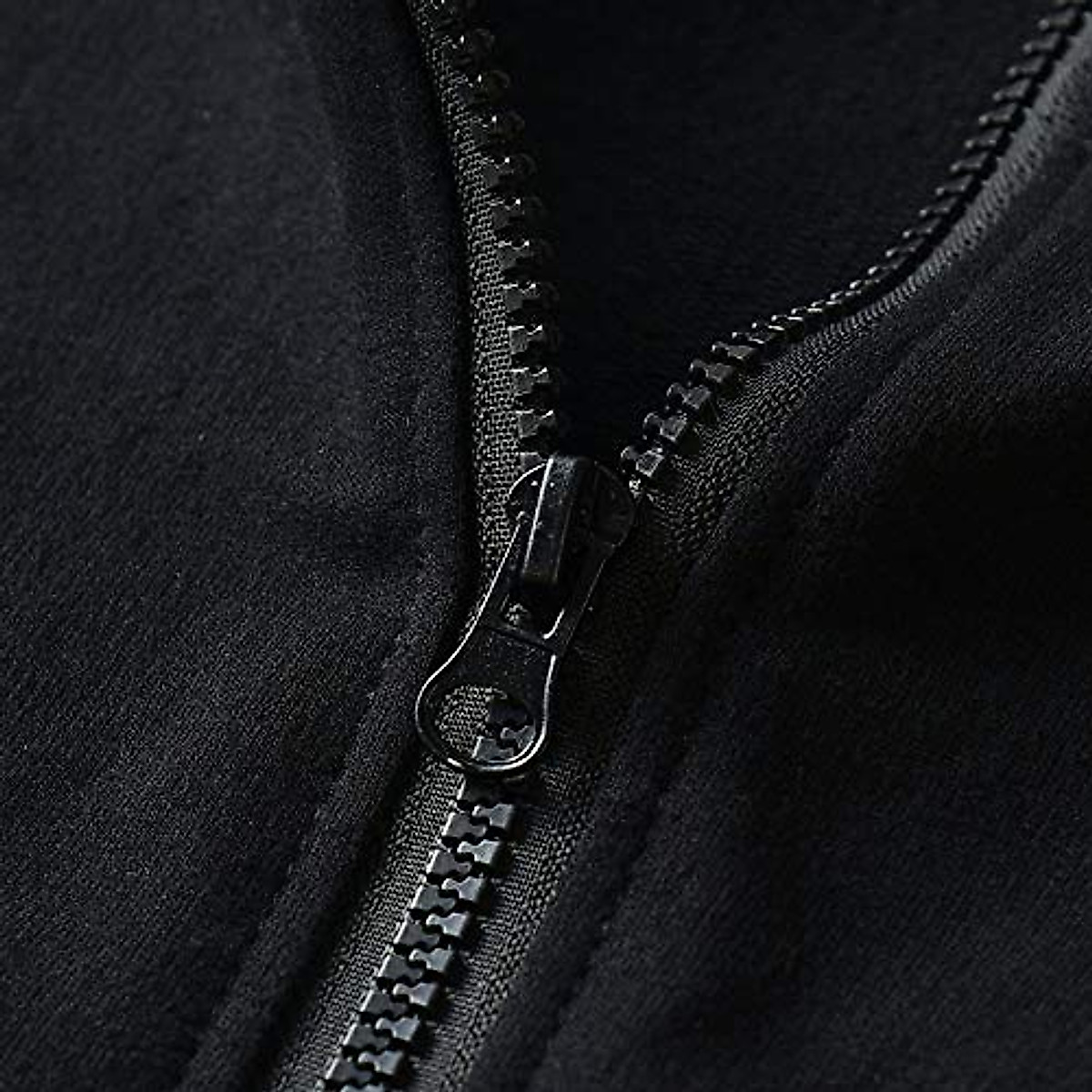 Moyikiss Studio Fashion Kids Baby Boys Girls Casual Clothes Zipper Sweatshirt+Trousers Set Striped Sportwear(Black,110/4T)