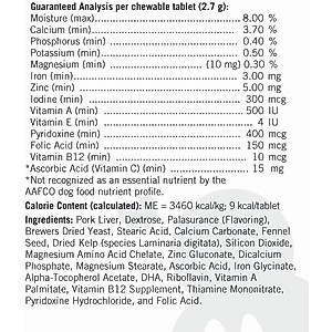Bitch Pills - Pregnant Dog Prenatal Vitamins - 45 Tablets