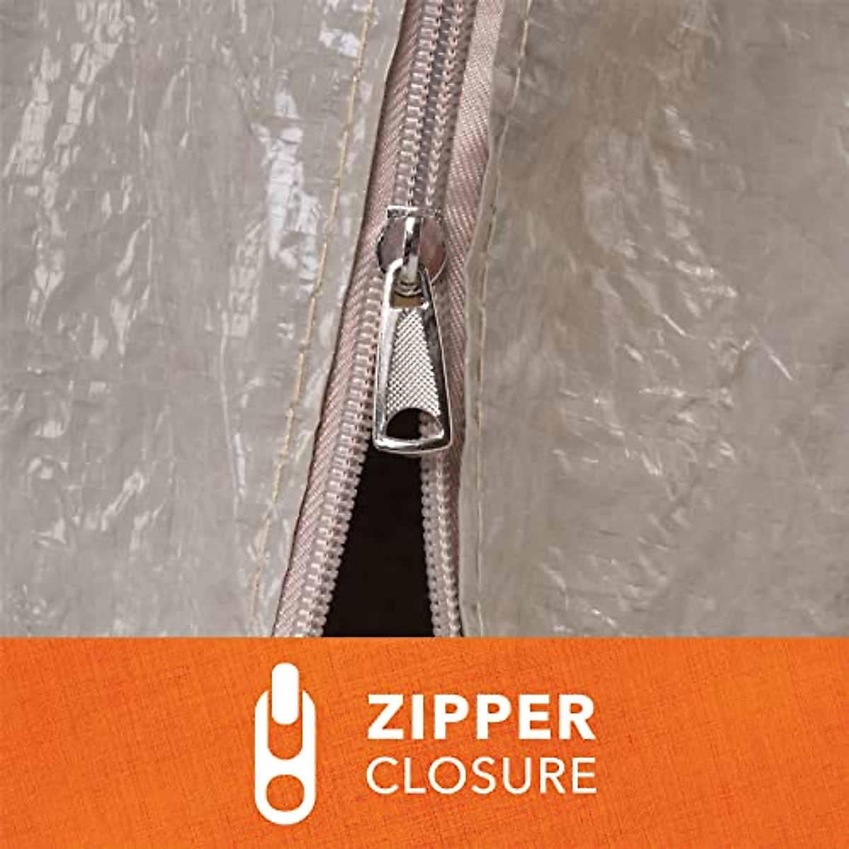 Modern Leisure Patio Swing Cover - Outdoor Furniture Protection Perfect for Patio, Deck, and Porch - Works for Single-, Double-, and Triple-Seater Swings - 87" L x 64" D x 66" H - Beige, Khaki