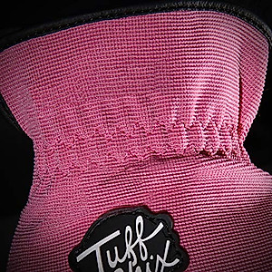 Ironclad Tuff Chix Women's Work Gloves TCX, Designed for Women's Hands, Performance Fit, Durable, Machine Washable, (1 Pair), X-LARGE Pink