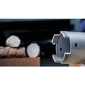 Bosch 2608601408 Diamond Dry Core Drill, 0 V, Silver, 102 x 400 mm