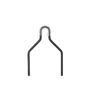 Utopia Alley Tia Rustproof Teak Overhead Shower Caddy with 3 Shelves - Decorative Shower Rack for Shampoo & Toiletries Storage, Hanging Shower Head Organizer - Black Finish