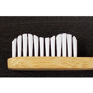 Oratrue Pack of 25 Bamboo Toothbrushes Medium Bristles US Company Packaged Individually Packaged Dentist Created UV Light Exposed