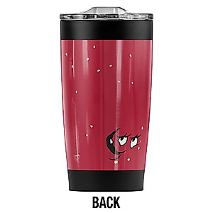 Logovision Aqua Teen Hunger Force Meatwad Stainless Steel Tumbler 20 oz Coffee Travel Mug/Cup, Vacuum Insulated & Double Wall with Leakproof Sliding Lid | Great for Hot Drinks and Cold Beverages