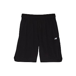 New Balance Boy's Performance Honeycomb Mesh Shorts (Big Kids) Black LG (14-16 Big Kid)