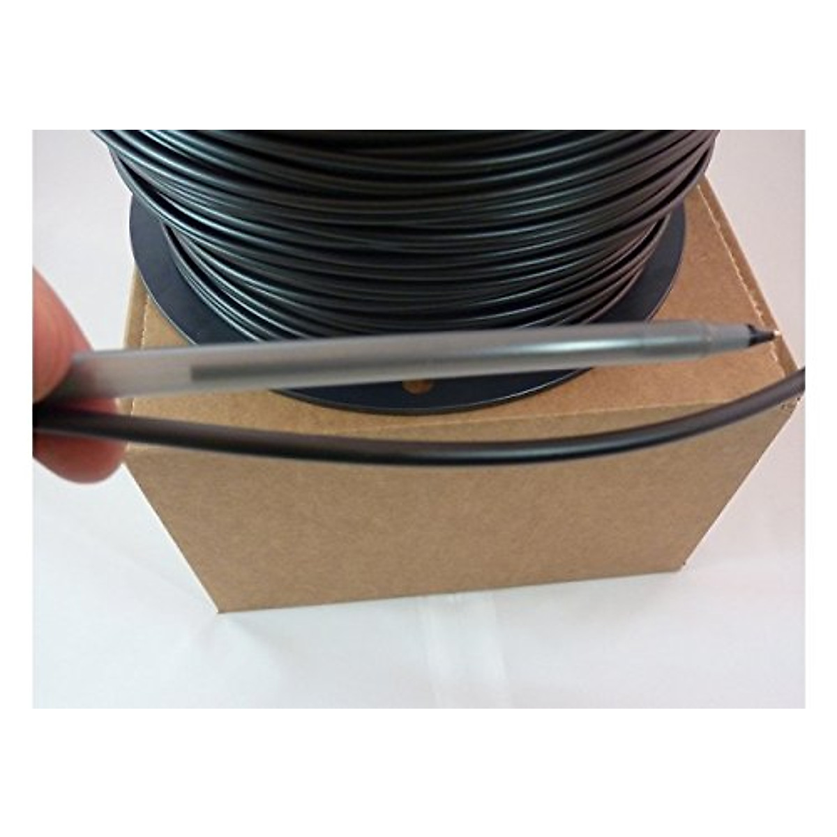 PetSmart Invisible Fence Compatible Above Ground or Underground Wire for DIY Electric Pet Fence - 1500 Foot Spool of Better Quality High Performance Solid Core Copper Wire for Easy Installation