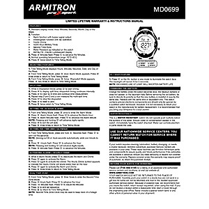 Armitron Sport Women's 45/7012PBH Rose Gold-Tone Accented Digital Chronograph Blush Pink Resin Strap Watch