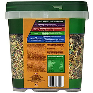 Wild Harvest WH-83541 Wild Harvest Advanced Nutrition Diet for Cockatiels, 4.5-Pound