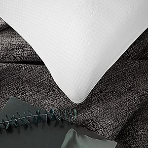 Peace nest White Memory Foam Bed Pillow with Pillowcase Single Pack, Hotel Collection Cooling Pillows for Sleeping Standard/Queen Size, 20x28 Inches