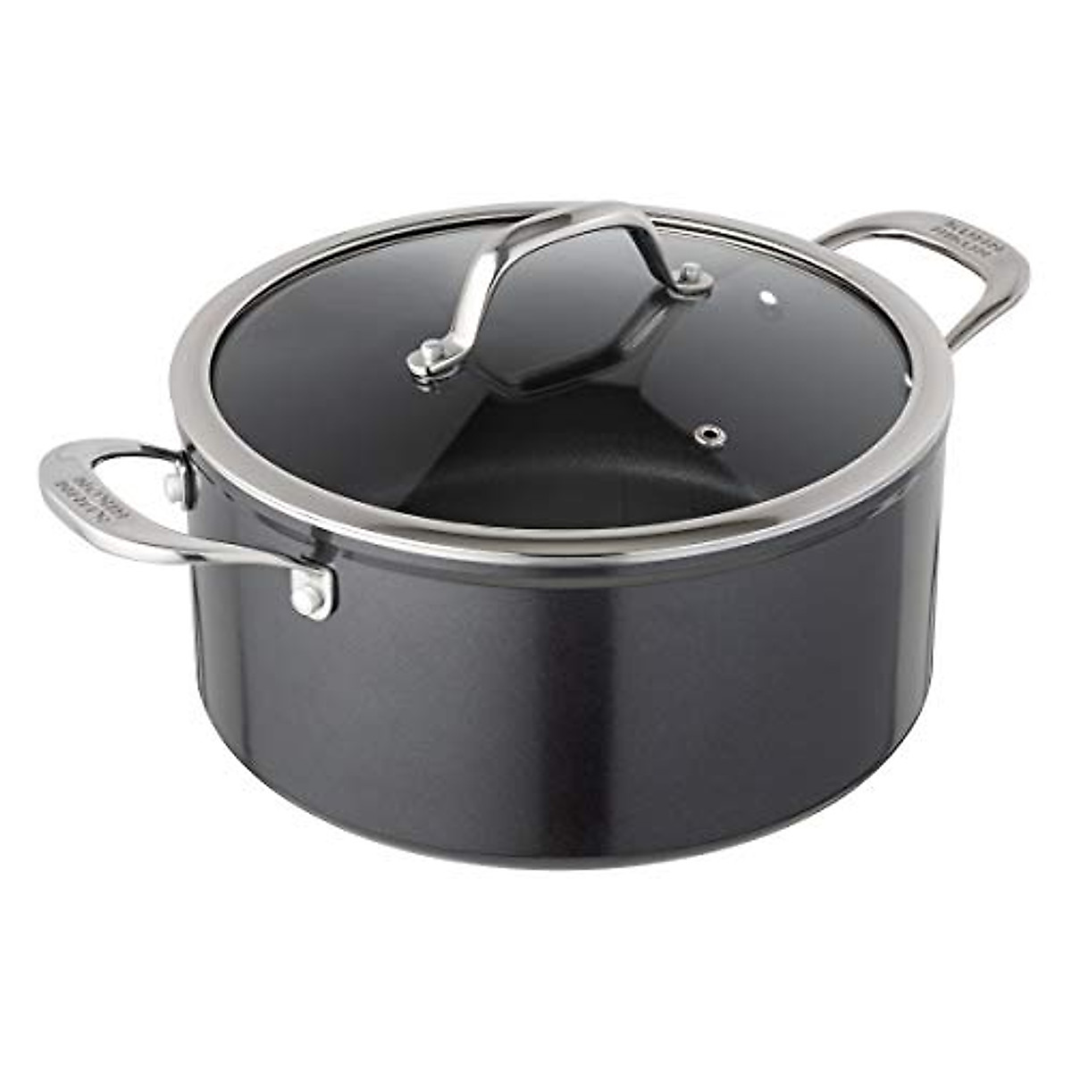 Kuhn Rikon Easy Pro Non-Stick Dutch Oven with Glass Lid, 5 litre/24 cm