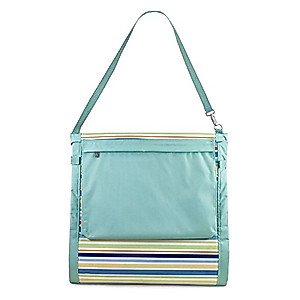 ONIVA - a Picnic Time brand Beachcomber Portable Beach Mat, Soft Beach Lounger, Backpack Beach Chair & Tote