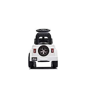 Best Ride On Cars Jeep Rubicon Push Car, White