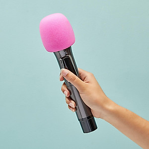 Stockroom Plus Handheld Microphone Windscreen, Reusable Foam Covers in 10 Colors (2.25 x 3 in, 20 Pack)