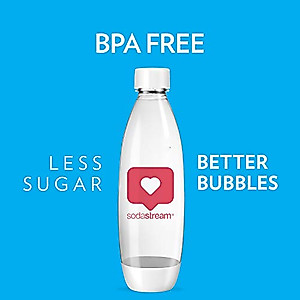 SodaStream 1L Bottle + 0.5L Twin Pack - Mother's Day Limited Edition, Pink