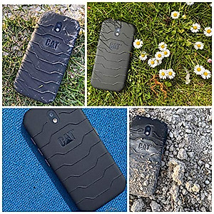 CAT S42 H+ Dual-SIM 32GB ROM + 3GB RAM (GSM Only | No CDMA) Factory Unlocked 4G/LTE Smartphone (Black) - International Version