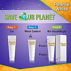 Pearlie White Active Remineralization Fluoride Free Toothpaste | 3.8oz/110gm | Remineralizing Toothpaste for Tooth Enamel Repair | Helps Remove Stains | Contains Hydroxyapatite and Xylitol | Pack of 1