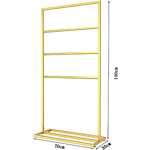 Towel Racks, Towel Rack Free-Standitowel Rack Multifunctional Towel Rack for Hangitowels Bath Towels Can Be Placed in The Liviroom Bathroom Bedroom/D/60Cm